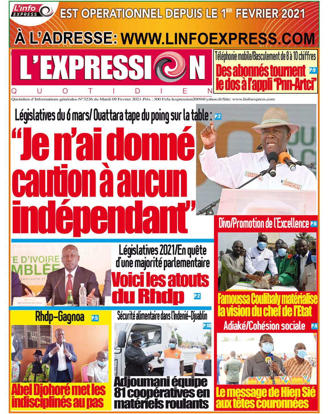 Accueil - L'Info Express