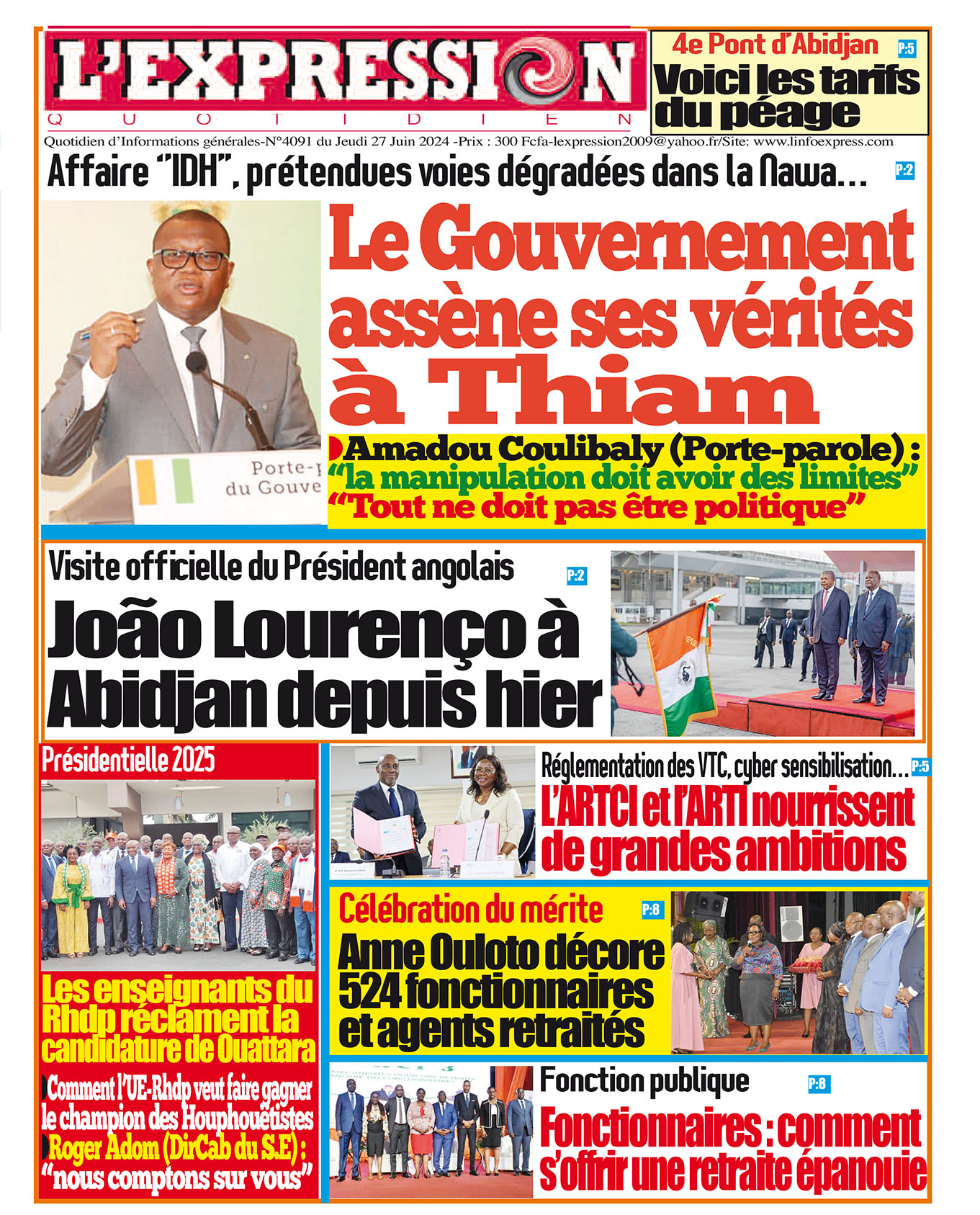 Accueil - L'Info Express